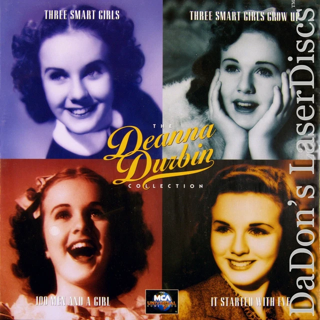 DEANNA DURBIN: THE Collection (4-film Laserdisc Box Set) £11.11 ...