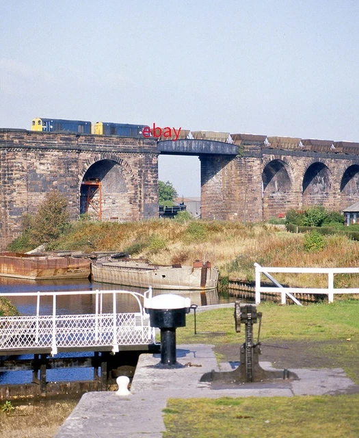 ORIGINAL 35MM SLIDE BR Class 20s nos. 20025/20032 at Northwich +rights ...