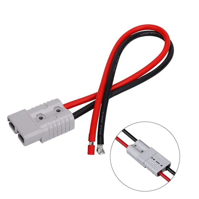 HEAVY DUTY 50A120AC Forklift Battery Charging Connector Easy Plug and ...