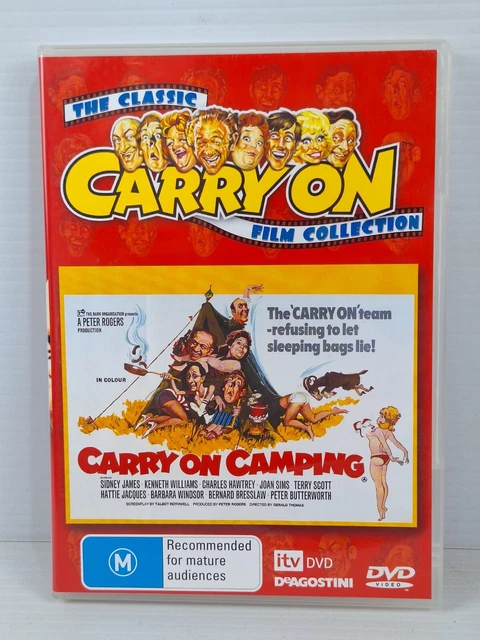 CARRY ON FILM Collection Classic - Carry On Camping - Region 4 Dvd - Oz ...