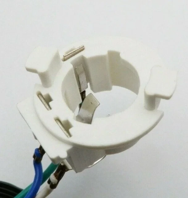 BA20D HEADLIGHT BULB Socket Ignitor Wire GY6 -50 Chinese Scooter 1PC ...