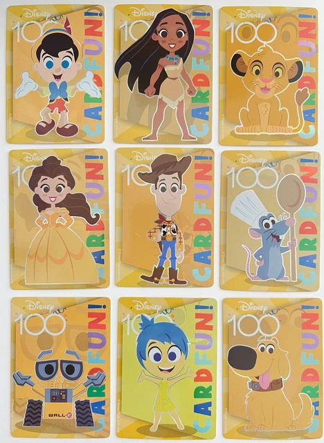 2023 CARD.FUN DISNEY 100 Joyful ~ Rainbow Base Cards ~ Complete Your ...