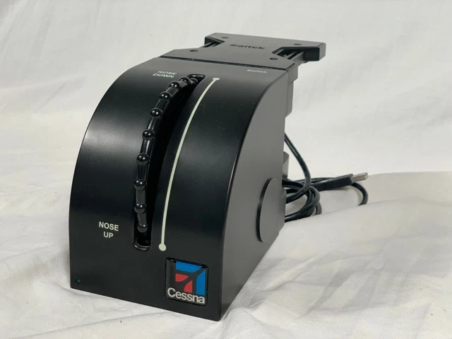 SAITEK PRO FLIGHT Cessna Trim Wheel USB Flight Simulator Cessna EUR 265 ...