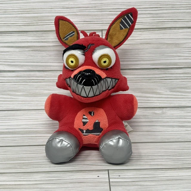 2 FUNKO FIVE Nights At Freddy's Nightmare Foxy Red Fox Plush Doll 2016 ...