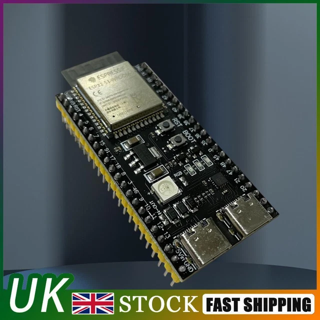 Esp32 Esp32 S3esp32 C3 Development Board Core Dual Type C Esp32 S3 Devkitc 1 £1129 Picclick Uk 6457