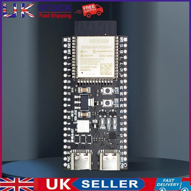 ESP32/ ESP32-S3/ESP32-C3 DEVELOPMENT Board Dual Type-C ESP32 Development Board £10.19 - PicClick UK
