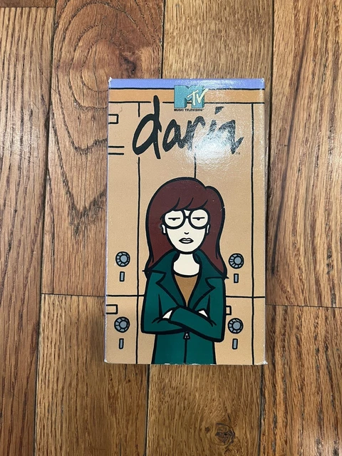 VINTAGE 1997 MTV Daria VHS Tape TV Cartoon Show 90s Retro Media Free ...