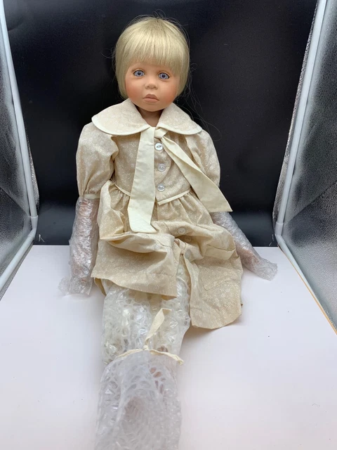 PAMELA ERFF POUPON de Collection Porcelaine Poupée 73 Cm. Limitée Auflage. Haut EUR 94,22 ...