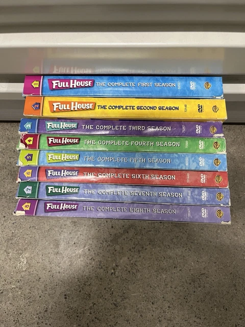 FULL HOUSE COMPLETE Series Set 1-8 DVDs All Disc Bob Saget $42.99 ...