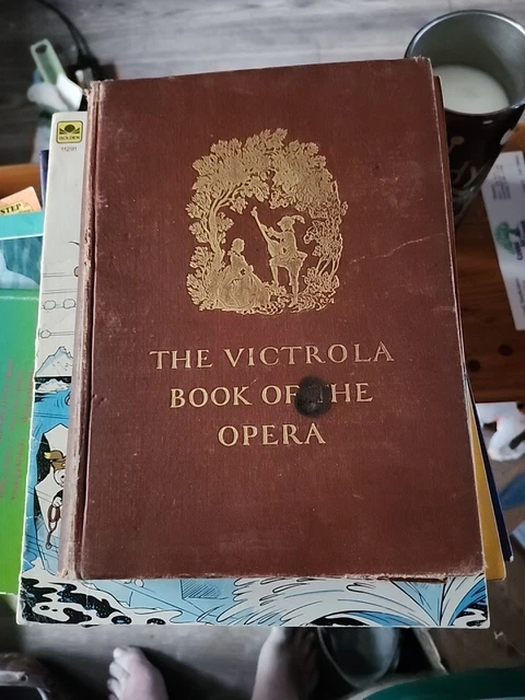 LE LIVRE DE l'opéra Victrola histoires des opéras vintage 1921 6ème ...