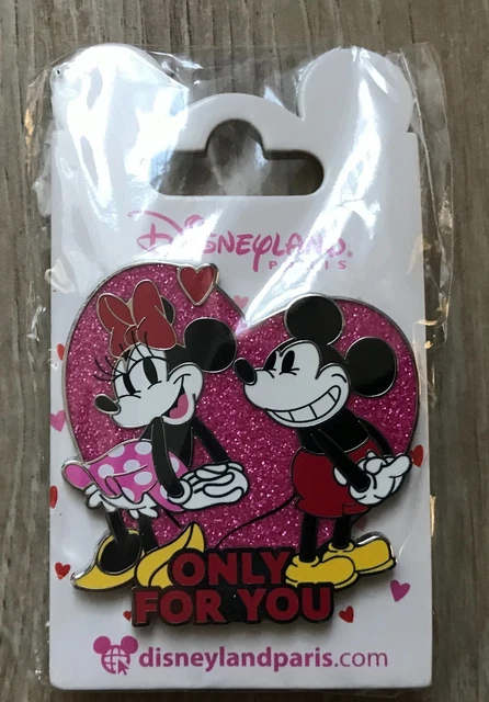 PIN'S PIN DISNEY Disneyland Paris Dlp Paris Mickey Et Minnie Coeur EUR ...