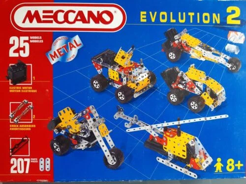 JEUX MECCANO EVOLUTION 2 metal avec moteur électrique EUR 25,00 - PicClick FR