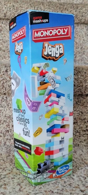 HASBRO GAMING GAME Mash Ups Monopoly Jenga NEW Sealed in Box £16.60 ...