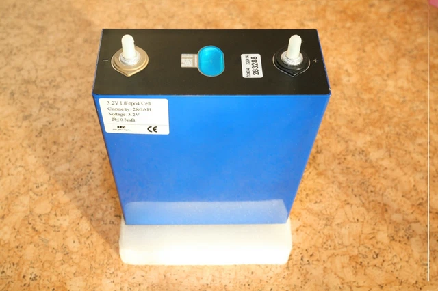LITHIUM EISENPHOSPHAT AKKU LiFePO4 3.2V 280Ah Prismatische Zelle EUR ...