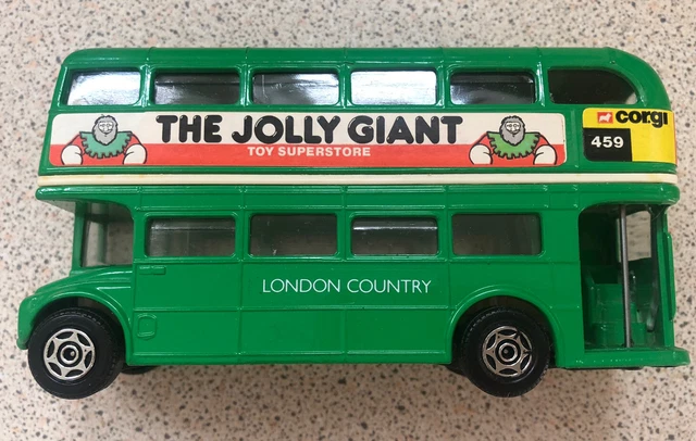 1/64 CORGI ROUTEMASTER bus 'Jolly Giant' toy store. £18.75 - PicClick UK