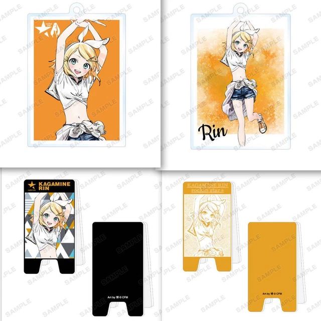ARTE ILUSTRACIÓN ORIGINAL de colaboración Kagamine Rin Rockin Star de ...