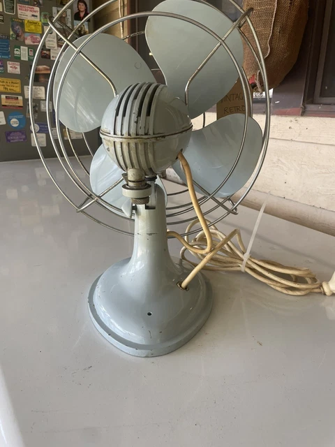 VINTAGE RETRO ELCON Desk Fan. 3 Speed. Excellent Working Condition $150 ...
