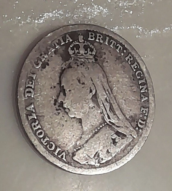1891 QUEEN VICTORIA Silver 3 Pence Maundy Coin . £15.50 - PicClick UK