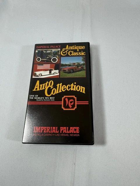 IMPERIAL PALACE ANTIQUE & Classic Auto Collection VHS VIDEO TAPE CARS ...