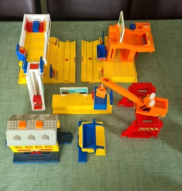 VINTAGE 1980S/90S TOMY Train Set Building Attachments And Crane, All ...