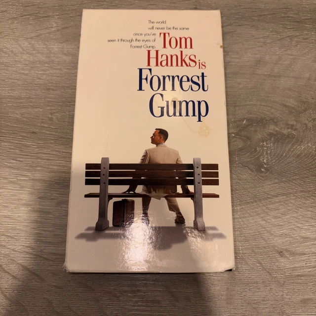 FORREST GUMP VHS - Tom Hanks Good Condition £4.48 - PicClick UK