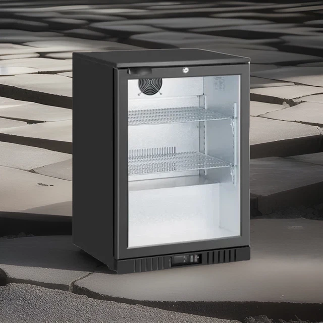 EUROTAG SINGLE SWING Door Back Bar Display Glass Door Fridge Eu-140Hc ...
