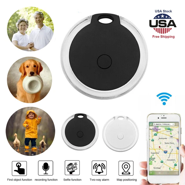 MINI GPS TRACKER Wireless Bluetooth Anti-Lost Kids Wallet Key Pet Cat ...