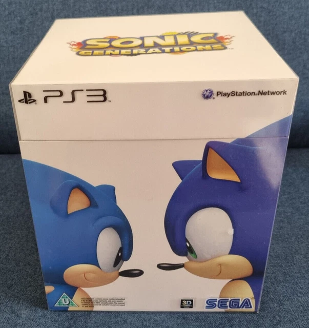 SONY PLAYSTATION 3 PS3 Sonic Generations Collectors Edition inc Ring ...