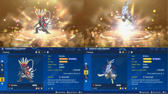 SHINY MIRAIDON AND Koraidon Gamestop 2025 Untouched🌟 Pokémon Scarlet ...