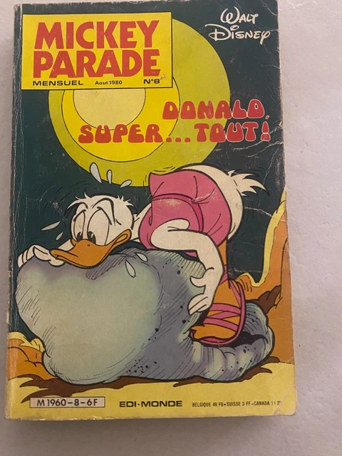 MICKEY PARADE N° 8 / Donald Super...tout ! / Edi Monde / Bon Etat ...