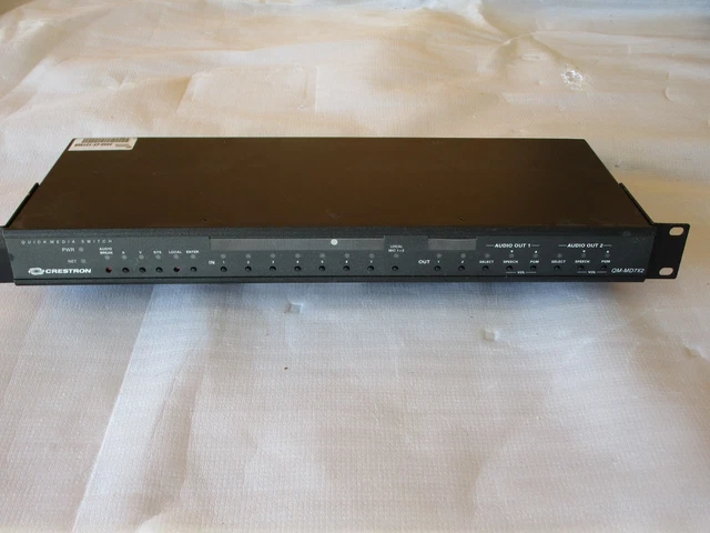 CRESTRON QUICKMEDIA SWITCHER a matrice switch multimediale rapido QM ...