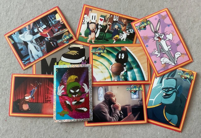 SPACE JAM UPPER Deck 1995 Warner Bros Stickers For Album Michael Jordan ...