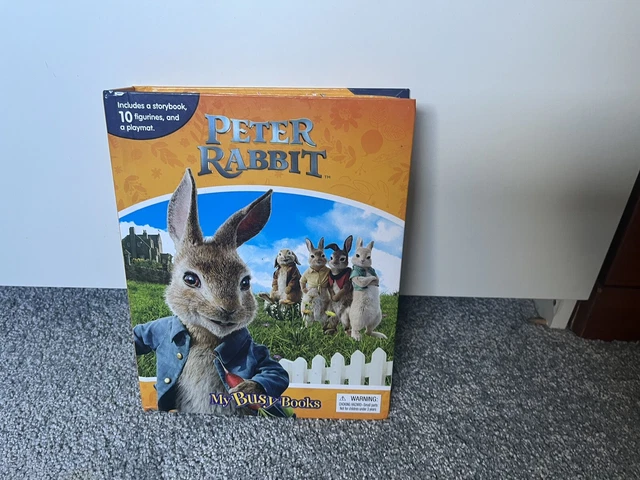 PETER RABBIT MY busy Book with 10 Figurines EUR 12,79 - PicClick IT