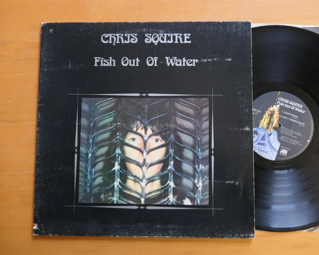 CHRIS SQUIRE FISH Out Of Water 1975 USA Gatefold + inner Atlantic SD ...
