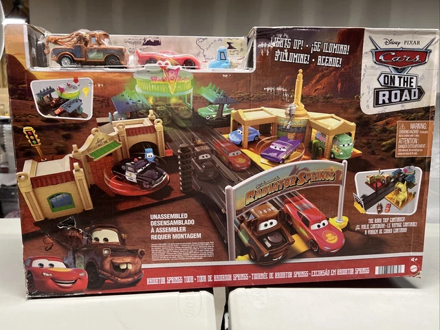 DISNEY PIXAR CARS on the Road Radiator Springs Tour Play Set NEW!! $49. ...