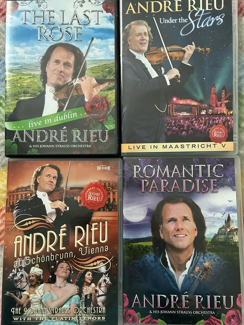 ANDRE RIEU - 4 DVD's, - 5 CD/DVD Compilation Sets - 3x2CD Sets, 2 CDs ...