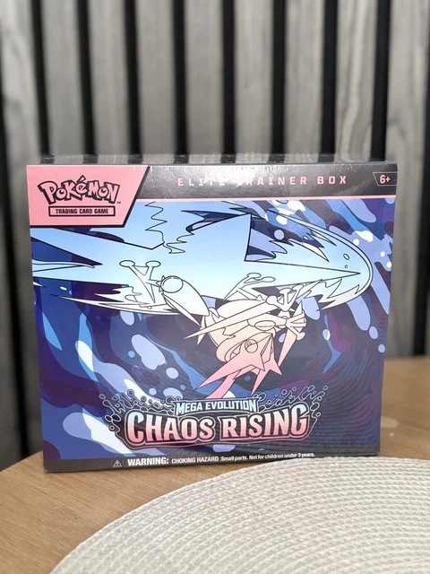 POKÉMON TCG MEGA Evolution Chaos Rising Elite Trainer Box ETB | New ...