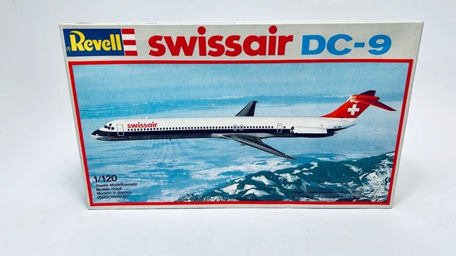 REVELL 4206 1:120 Scale Swissair DC-9 Aircraft Kit £0.99 - PicClick UK