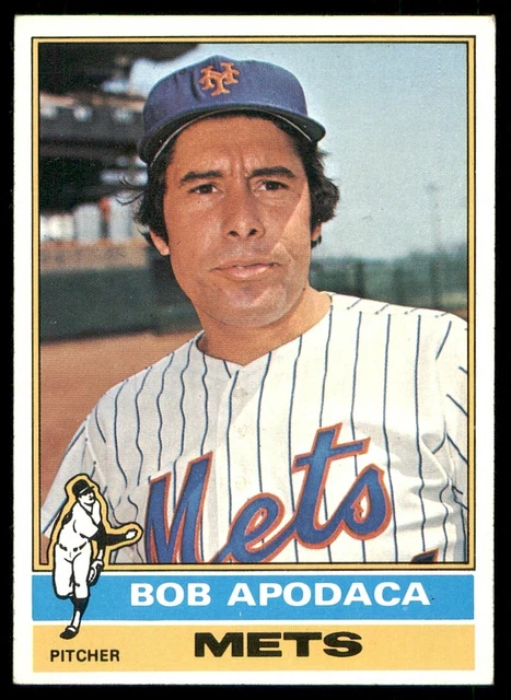 1976 TOPPS BOB Apodaca #16 EX-MT Mets de New York EUR 2,20 - PicClick FR