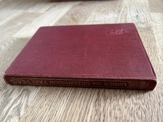 UNDER THE GREENWOOD Tree By Thomas Hardy - Unwin Brothers 1922 £12.00 ...