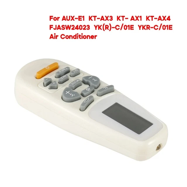 YKR-C/01E AIR CONDITIONER Remote Control for KT-AX3 KT-AX1 AUX-E1 KT-AX4 Repair $18.24 - PicClick AU