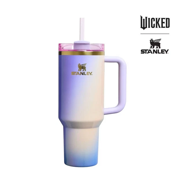 STANLEY X WICKED For Good 40oz FlowState Quencher Tumbler Glinda For ...