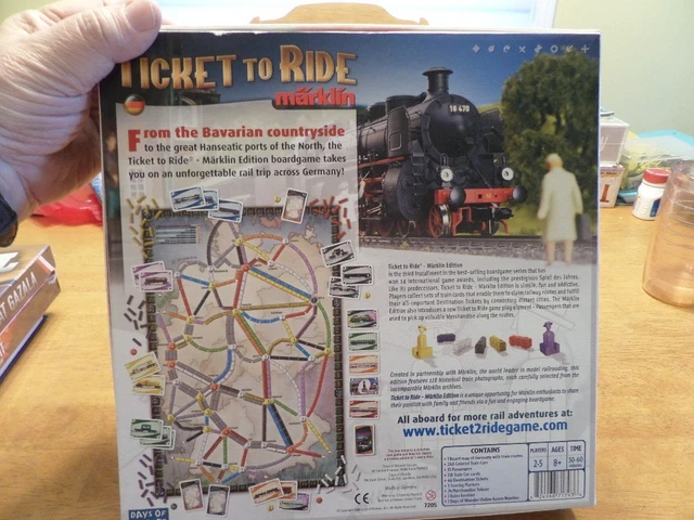 TICKET TO RIDE Marklin Board Game; Collector's Edition; complete. NM £ ...
