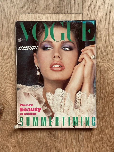 VOGUE UK JUNE 1983 Beth Rupert Albert Watson Marc Bohan DIANA Matt ...