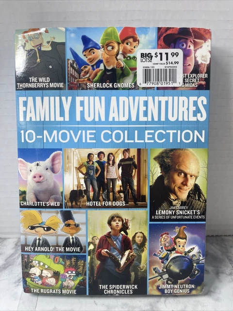 NEUF ! FAMILY Fun Adventures - Collection de 10 films DVD scellé ...