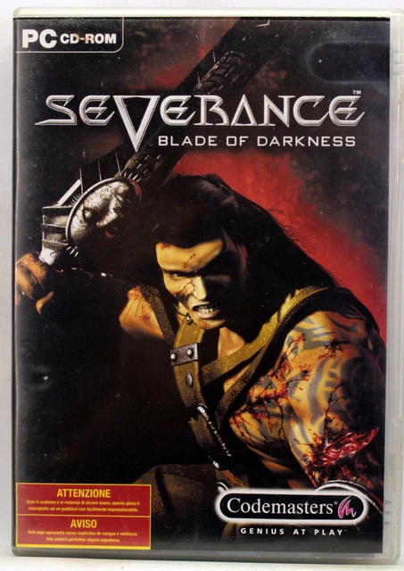 SEVERANCE BLADE OF Darkness Codemasters Gioco Pc Cd Rom Versione ...