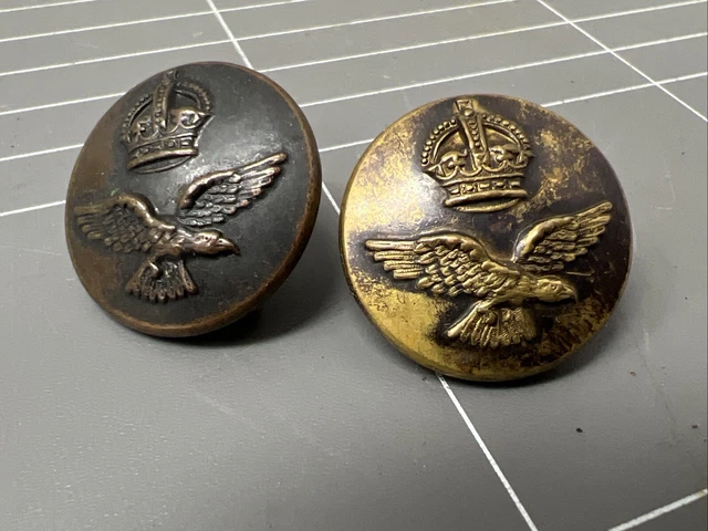 VINTAGE WW2 RAAF Royal Australian Air Force Raf Pilot Button Lot Of Two ...