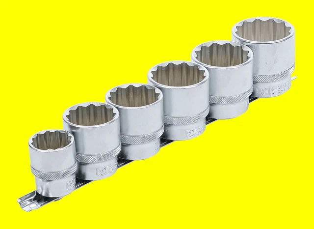 BGS 70102 SATZ Nüsse / Stecknüsse 24-38mm Profil Zwölfkant Antrieb 12,5mm (1/2") EUR 31,99 ...