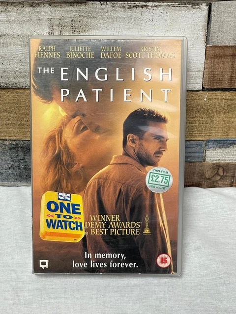 THE ENGLISH PATIENT On VHS Video Cassette Tape EUR 21,58 - PicClick IT
