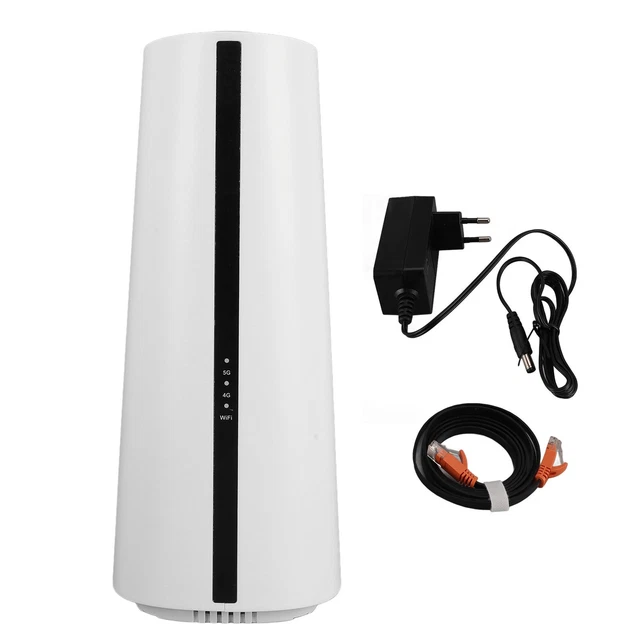 EU PLUG WORK 5G CPE Router With SIM Card Slot 2.4G 5.8G Dual Band ...